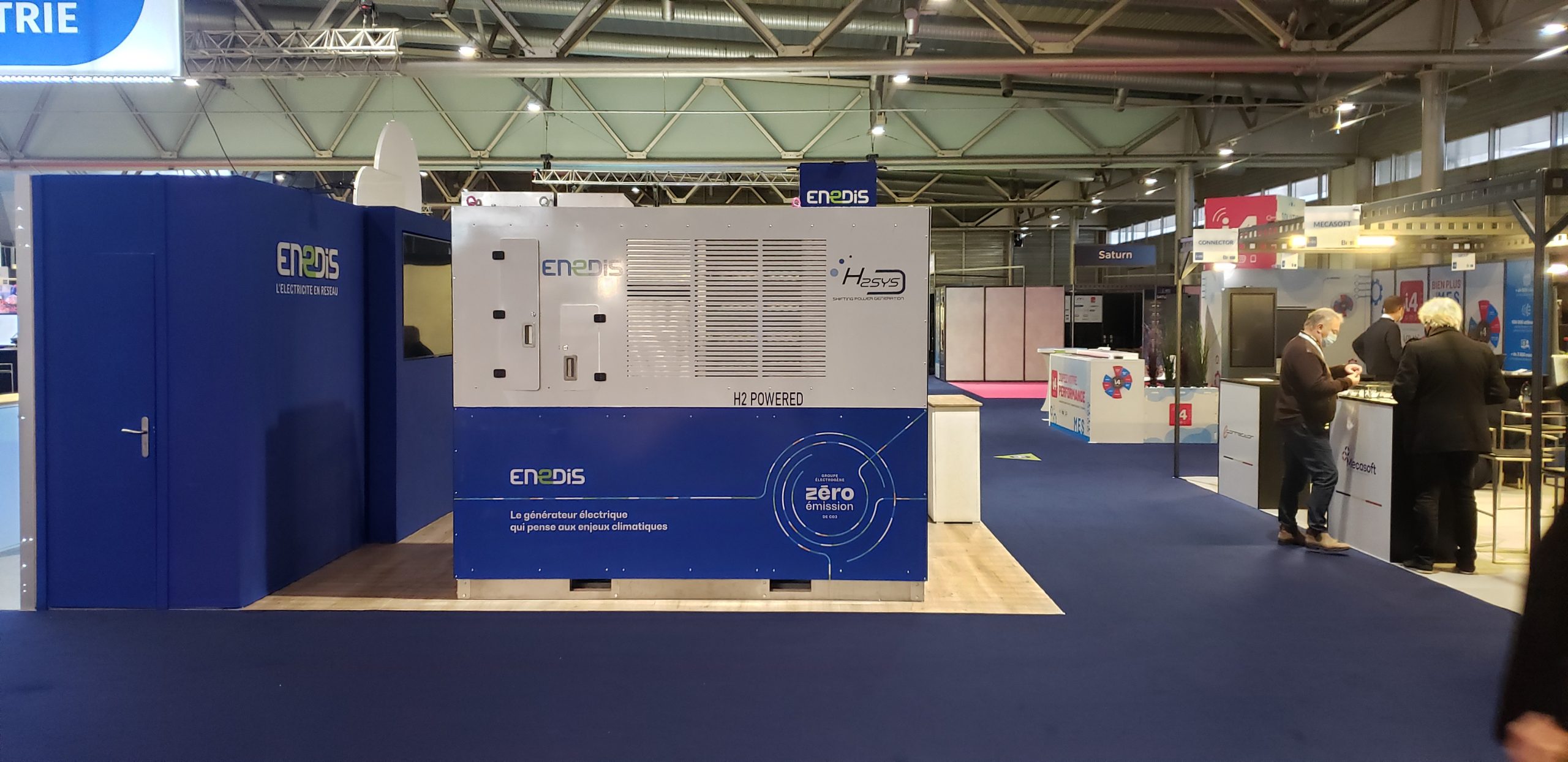 Hydrogen-powered generator sets - H2SYS